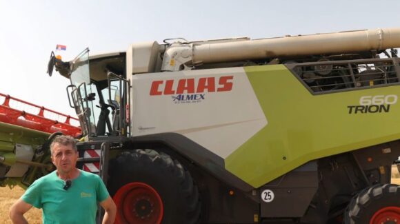 Prva žetva sa kombajnom CLAAS Trion 660: OVO su utisci Dragana iz ...