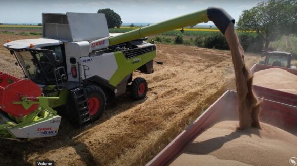 Prvi Lexion 5300 ispod Save i Dunava: Znao sam da je moćan ali OVOLIKO ...